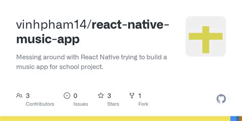 Github Vinhpham14react Native Music App Messing Around With React