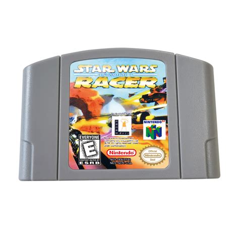 Star Wars Episode 1 Racer N64 Cartridge For Nintendo 64 Game Console