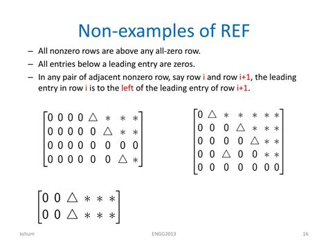 Ppt Engg2013 Unit 3 Rref And Applications Of Linear Equations