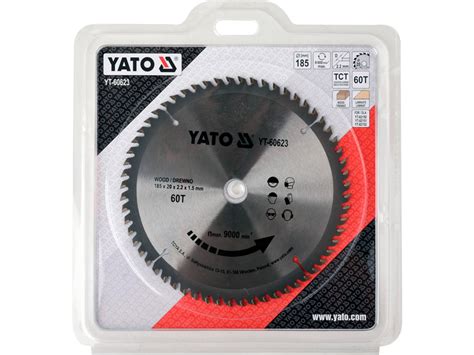 Диск с напайками для мини циркулярки 185x20x60зубов Yato купить в E-1