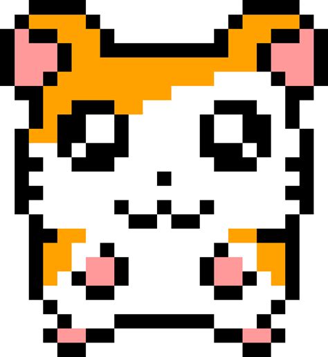 Hamster Easy Cute Pixel Art Clipart Full Size Clipart 3401720