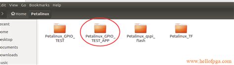 基于Smart Zynq与Lemon Zynq 的Petalinux开发 章节八 GPIO的输入输出实验二通过编写应用程序来控制 Hello FPGA