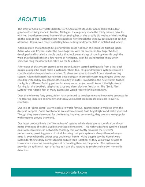 Sonic Alert Catalog 2020 Sonic Alert Page 2 Flip Pdf Online Pubhtml5