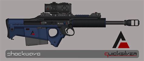 Quicksilver Industries Wildebeest Rifle Concept — Polycount
