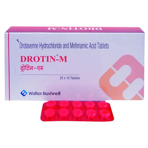 Buy Drotin M 80mg 250mg Tablet 10s Online View Uses Review Pri