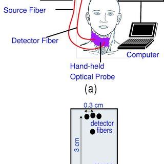 A Diagram Of The Flow Instrument Only One Source Fiber And One Detector Download Scientific