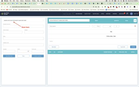 Barcode Scanner Setup