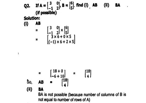 SOLUTION: Product of matrices and product transpose of matrices - Studypool