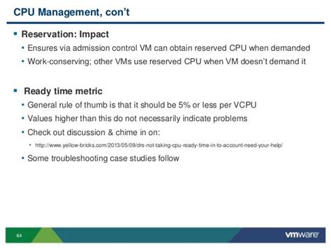 Vmworld 2013 Performance And Capacity Management Of Drs Clusters