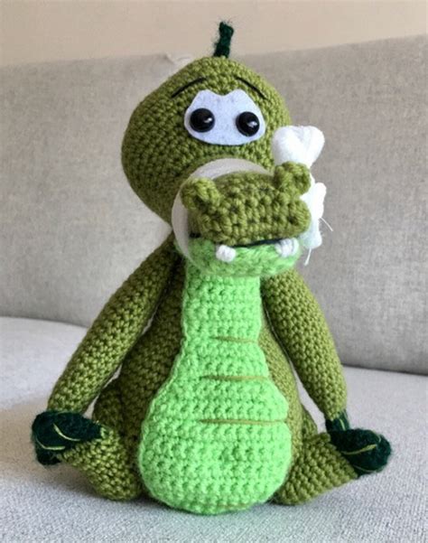 Crochet Crocodile Amigurumi Pattern Instant Digital Downloadable