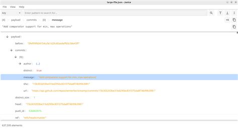 Janice View Large Json Files Easily Free App For Windows Linux And Macos