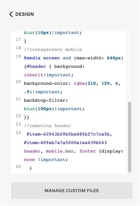 Code Injection Is Showing In My Header And Encroaches Pages In Mobile