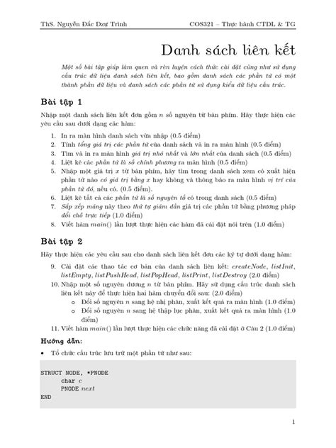 02 Singly Linked List Pdf