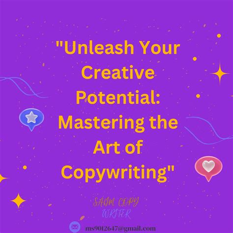 Mohd Salim On Linkedin Unleash Your Creative Potential Mastering The Art Of Copywriting