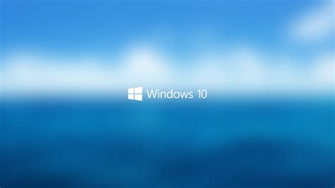 蓝色天空 水 Windows10 4k壁纸壁纸小清新静态壁纸 高清静态壁纸下载 元气壁纸