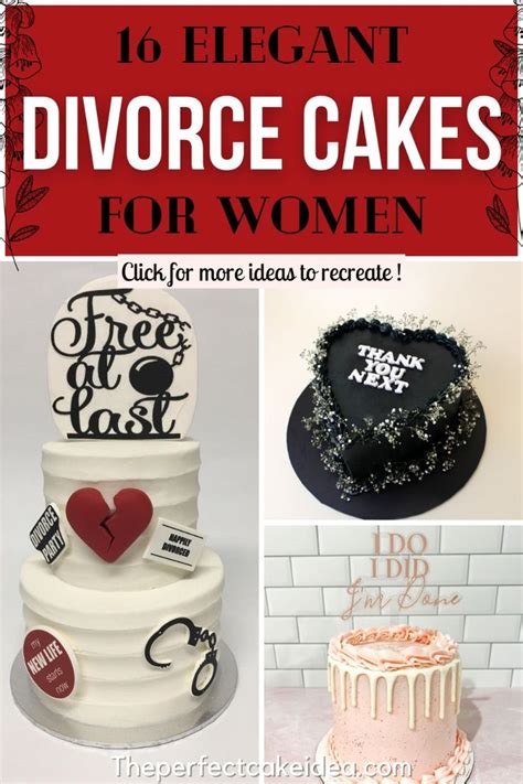 Divorce Cakes For Her