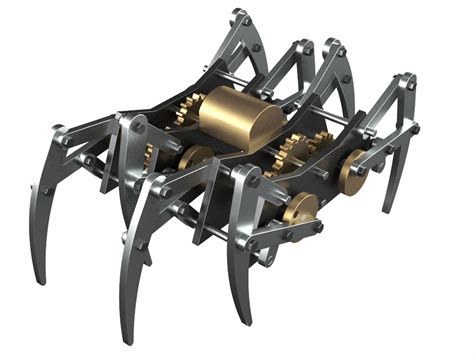 Spider Robot 3d Model Turbosquid 2133591