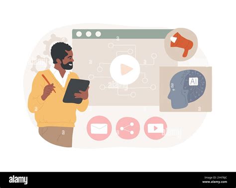 Ai Optimized Programmatic Advertising Abstract Concept Vector Illustration Stock Vector Image