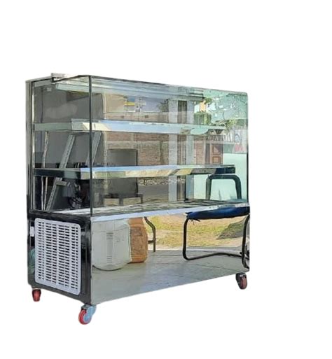 Rectangular 3 5 Feet Stainless Steel Glass Counter At ₹ 16000 Piece In Rau