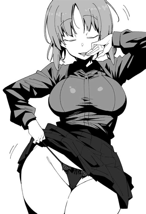 Rule 34 2d 2d Artwork Anime Big Breasts Big Thighs Black Panties Bow Bow Panties Breasts