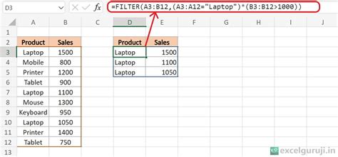 Mastering Excel Filter Function A Comprehensive Guide For Data