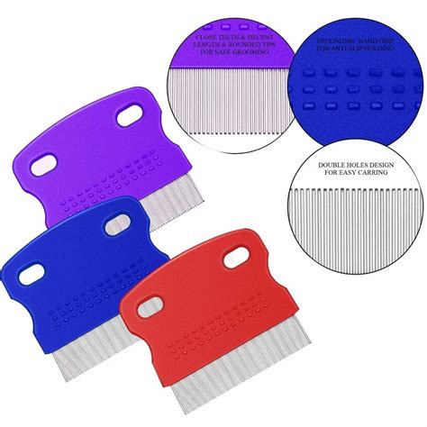Plastic Small Teeth Stainless Steel Lice Comb At Rs 50piece In Ratia