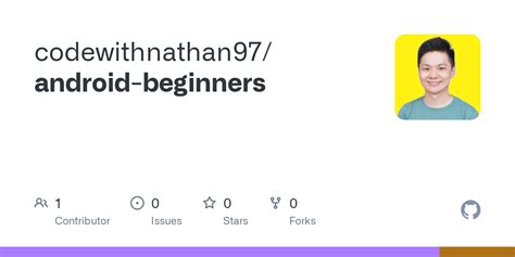 Github Codewithnathan97android Beginners