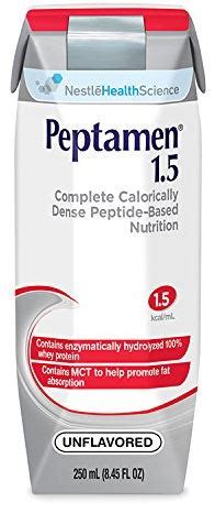 Peptamen® 15 Unflavored 250 Ml Tetra Prisma® Nestle Healthcare