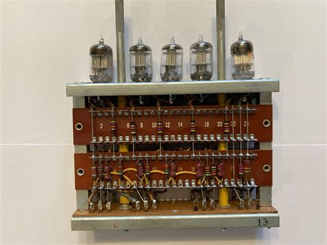 1950s ibm 700 series vaccum tube computer logic module 4718699585