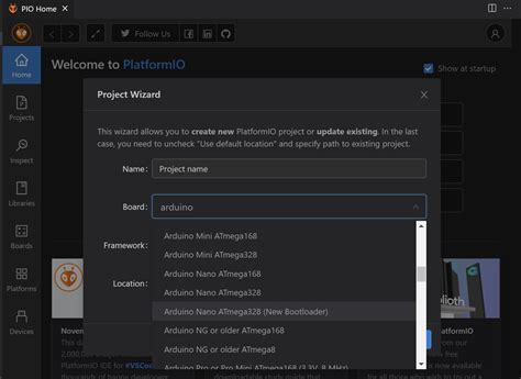 Vs Code Ide Platformio Extension For Arduino Programming Iot
