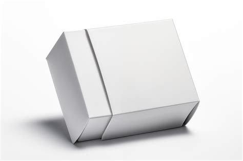 Premium Photo Blank White Box Isolated On White Background