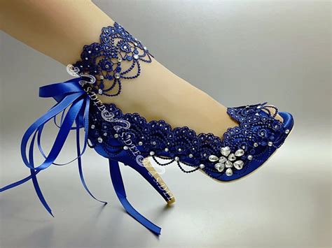 Blue Wedding Shoes Artofit