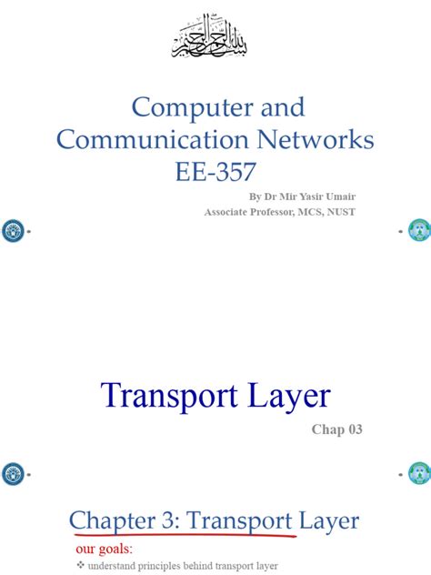Lec 3 Transport Layer I Download Free Pdf Transmission Control Protocol Computer Network
