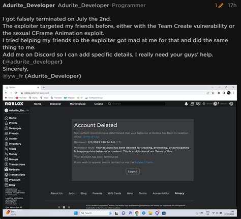 Uhm What Roblox Exploiters Can Get Anyone Banned Quitting Roblox