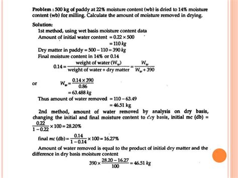Moisture Content Determination And Equilibrium Moisture Content PPTX