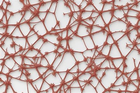 Premium Photo Vascular Weave Generative Branching Structure Emulating Growth Patterns Organic