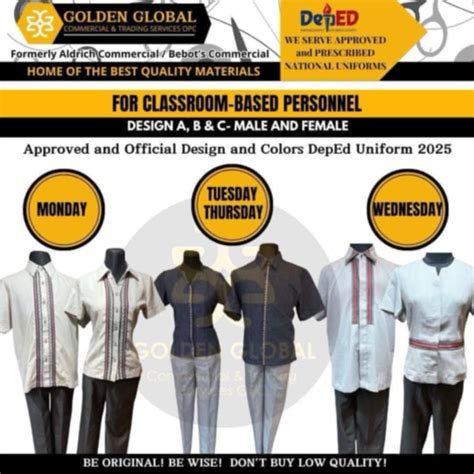 Deped Uniform Non Teaching 2025