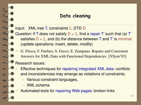 ppt xml constraints specification analysis and applications