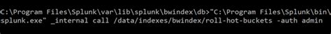 Manually Roll Splunk Buckets From Hot To Warm Batchworksde