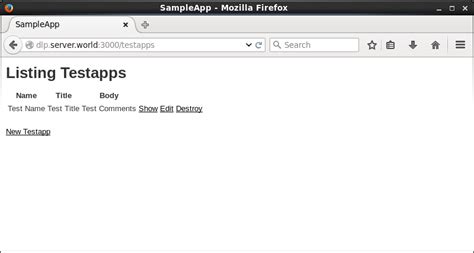 Ubuntu 1404 Lts Ruby On Rails 4 インストール Server World