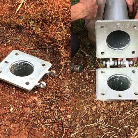 Flag Pole Hinged Base At Ethan Fuhrman Blog