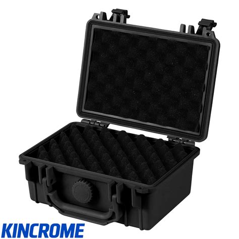 Safe Case Small 210mm Black Waterproof And High Density Foam Insert Kincrome Collier And Miller