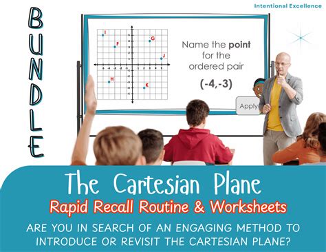 Cartesian Plane Coordinate System Plotting Points Warm Up Worksheets Year 5 6 Math Bundle