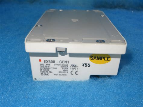 New Smc Ex500 Gen1 X55 Gateway Unit Ethernet Ip Serial Interface Unit 1 Year Warranty