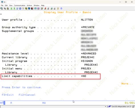 how to control command line access for ibm i users nick litten [ibm i