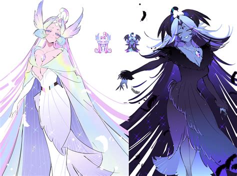 Sugar Swan Cookie And Black Sugar Swan Cookie Cookie Run And More Drawn By Ohta Guk Hip