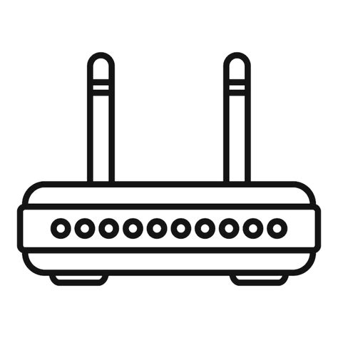 Premium Vector Wifi Router Connecting To Wireless Network Providing Internet Signal