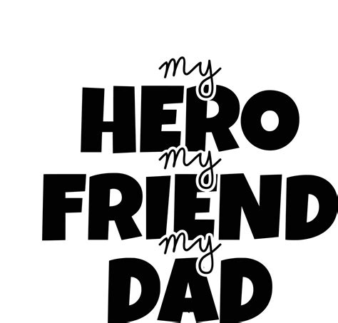 Father Dad Print 10947966 Vector Art At Vecteezy