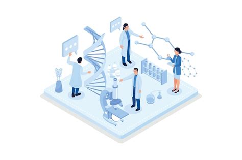 Premium Vector Medical Laboratory Concept Can Use For Web Banner