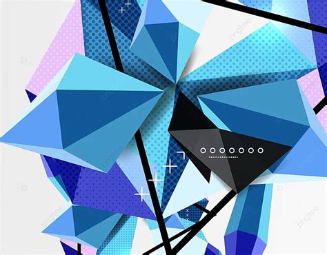 3d 다각형 요소 추상적 인 배경 종이 모양 요소 배경 일러스트 및 사진 무료 다운로드 Pngtree